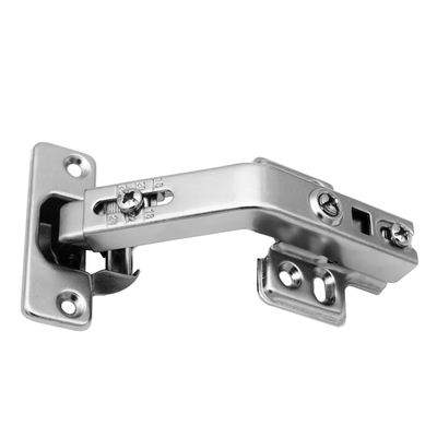 拐角柜门铰链转角连门铰L橱180度联动铰链IK04烟斗铰270度反角