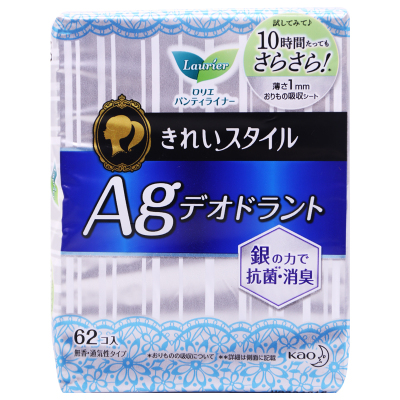 日本护垫KAO银离子消臭