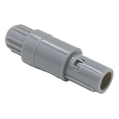 快速拔插销连接器航空插头塑料PAG1P螺帽型插头推拉自锁快速拔插