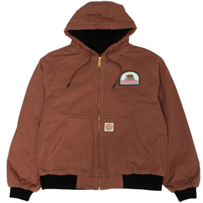 packrats18aw帆布连帽夹克工装