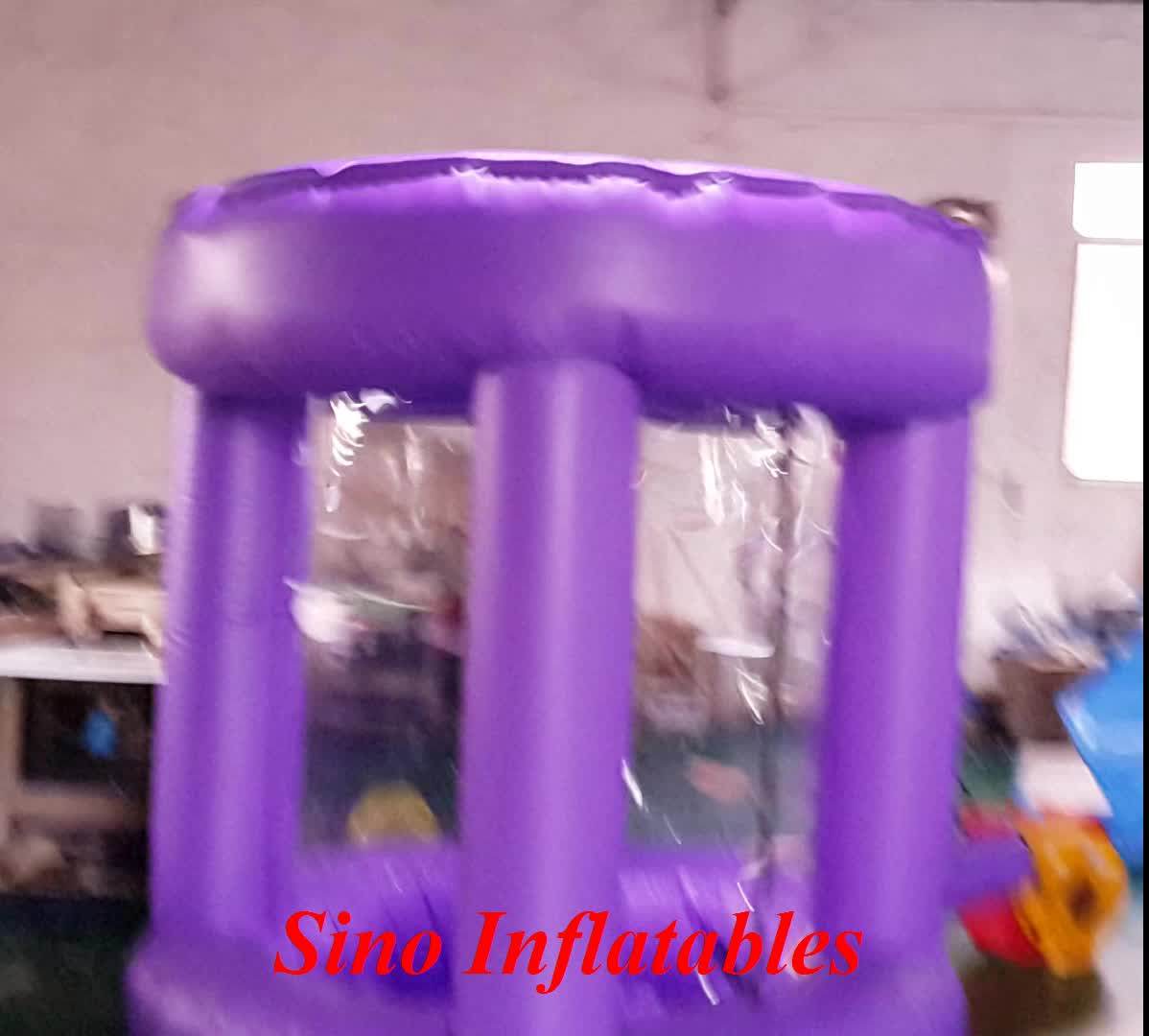 Portable Cash Grab Booth Inflatable Money Machine For People Playing ...