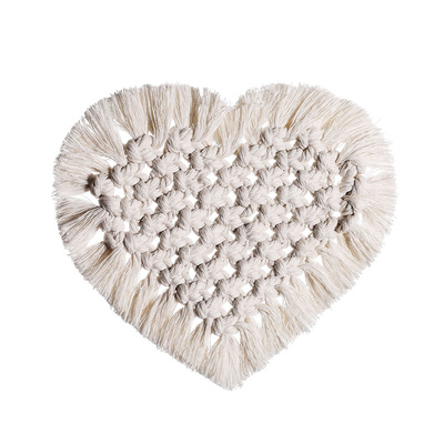 ins同款手工棉线编织DIY流苏桌面