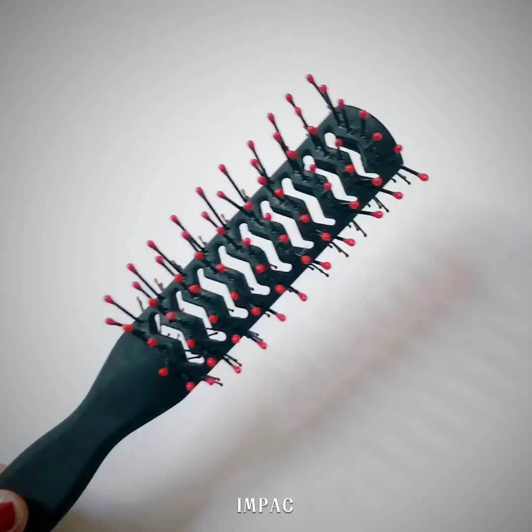 Unique New Design Plastic Skeleton Double Sided Hair Brush - Buy Double ...