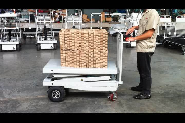 2020 High Performance Motorized Battery Hand Trolley Powered Warehouse ...