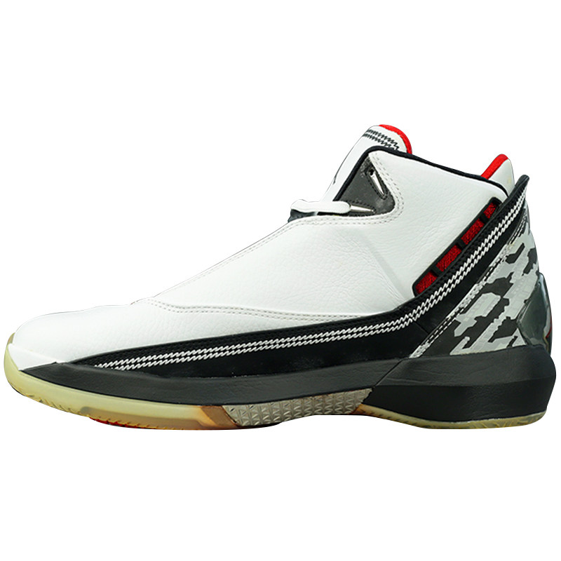 北卡大学 Air Jordan XX2 AJ22 OG黑白红原色元年 315299-161_虎窝淘