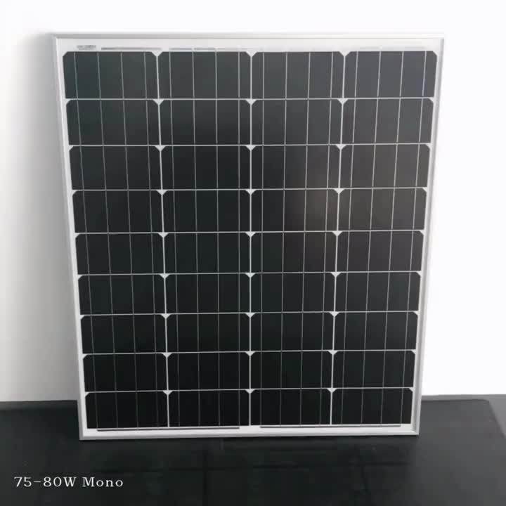 Best Price 80w Foldable Solar Panel Mono Solar Panel With Ce Tuv - Buy ...