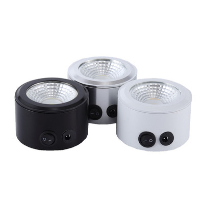 充电led免钉格子玻璃柜台射灯