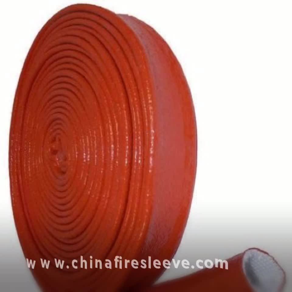 Silicone Coated Fire Resistant Hose Protective Sleeve - Buy High ...