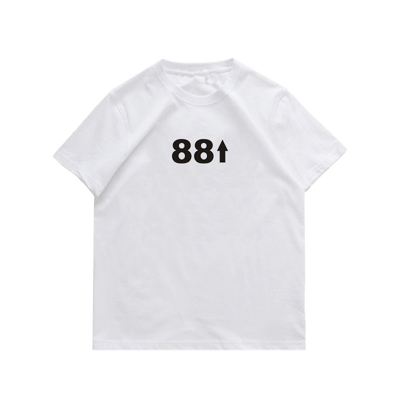 88rising上昇88上升双喜兄弟学生短袖hip-hop七哥嘻哈情侣纯棉T恤_虎窝淘