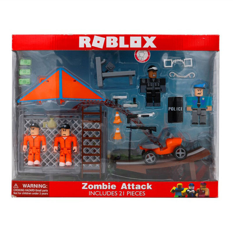 roblox游戏周边人偶积木公仔DynaBlocks虚拟世界儿童拼装玩具积木_虎窝淘