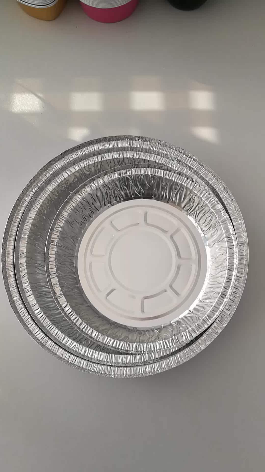 Supply Aluminium Foil Container Disposable Round Aluminium Foil Pan ...