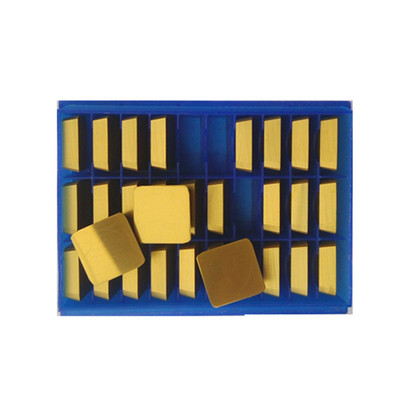 株洲硬质合金镀钛涂层铣刀片4160511 3130511三角 四方铣刀片