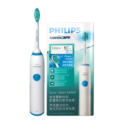 飞利浦电动牙刷成人家用声波震动充电式软毛刷头HX3226/3216/3724