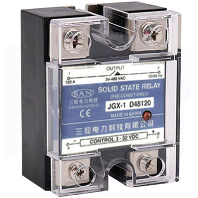单相固态继电器JGX-1 D4840 D4825 D48100 40A 60A10A120A 高品质