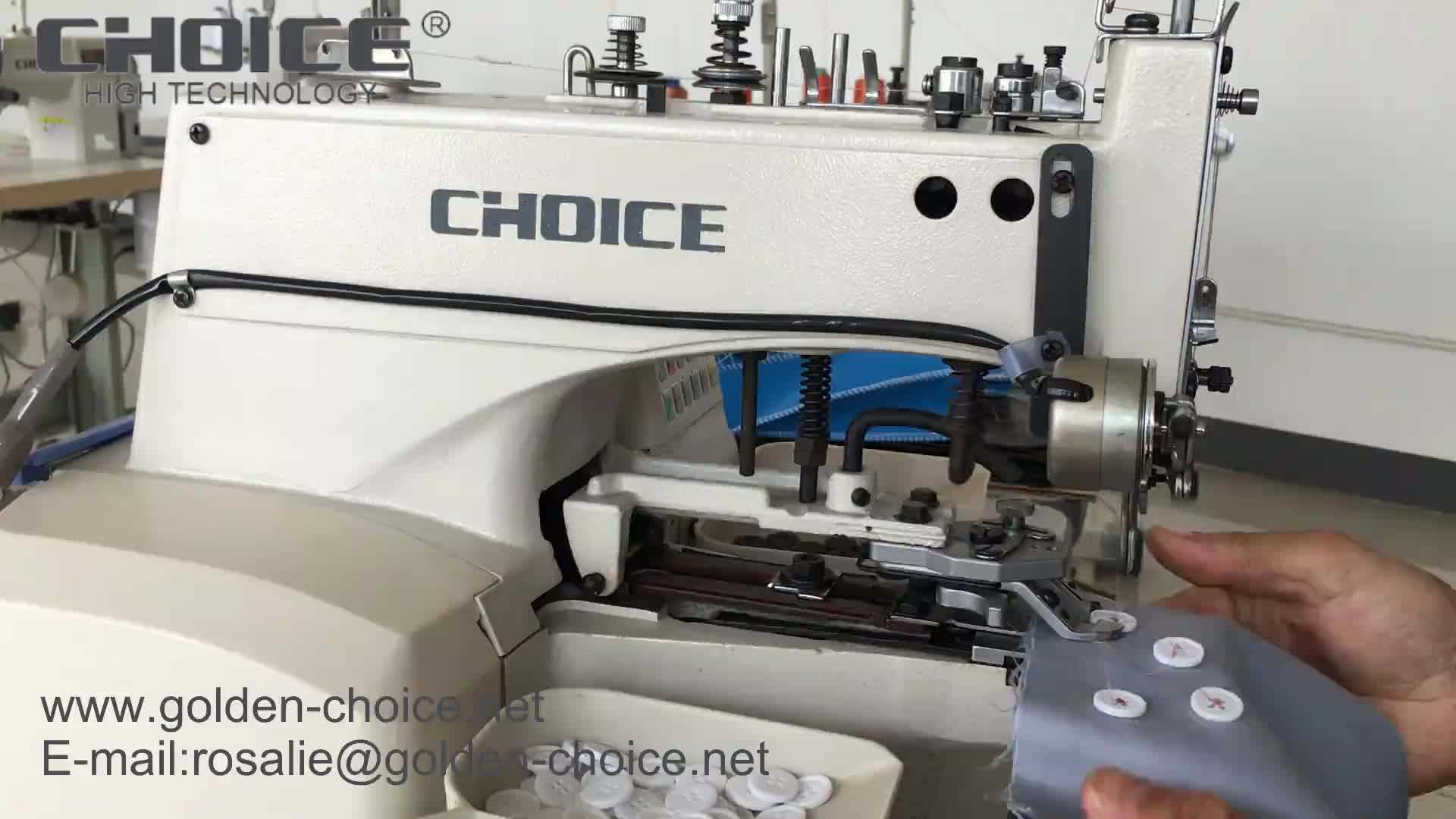 Golden Choice High Speed Gc1377 Cross Stitch Button Attaching ...