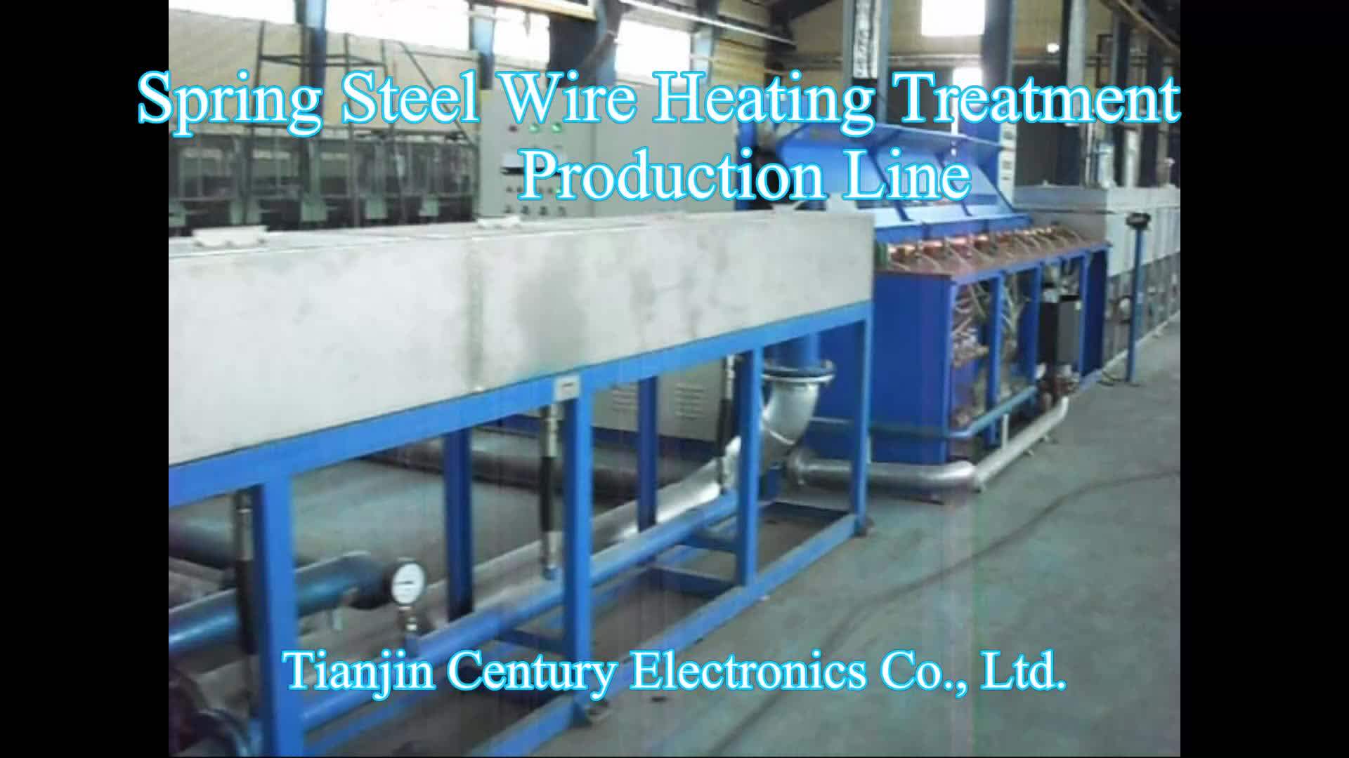 Prestressed Pc Steel Wire Strand Heat Treatment Production Line - Buy ...