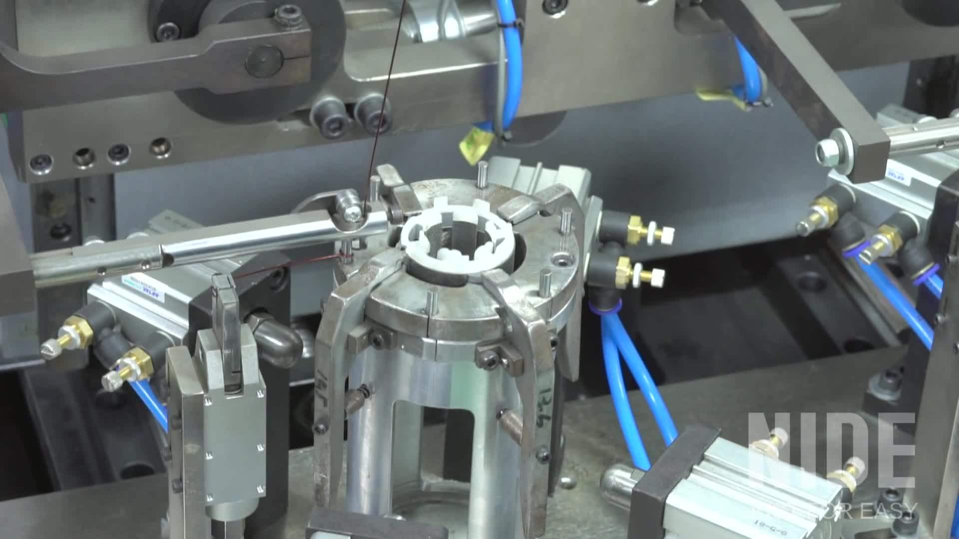 Bldc Motor Automatic Coil Needle Winder Stator Coil Winding Machine ...