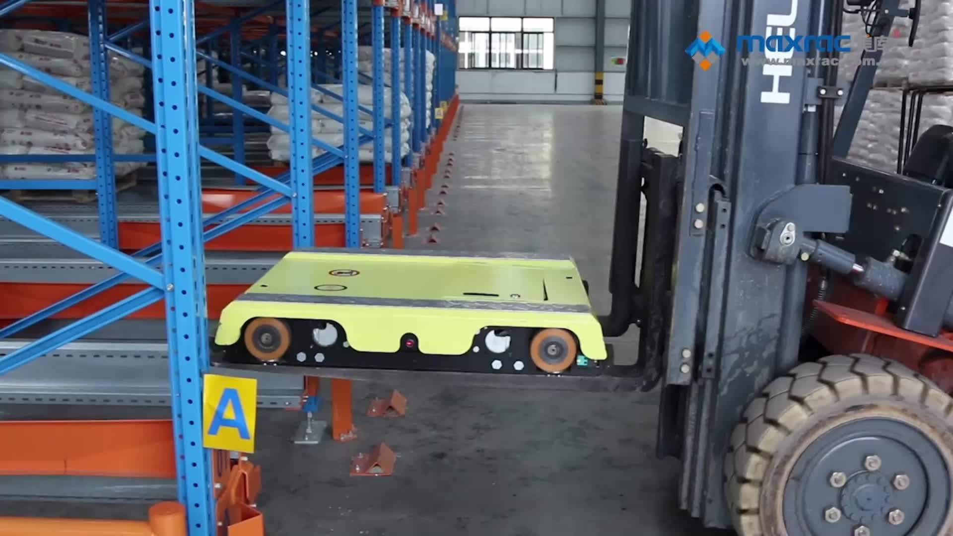 Maxrac Ce Certified Radio Shuttle Rack System Satellite Racking Use ...