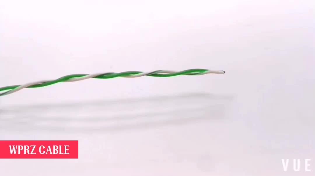 Twisted Pair Stranded Copper Wire Pvc Sheath Rvs Cable - Buy Stranded ...