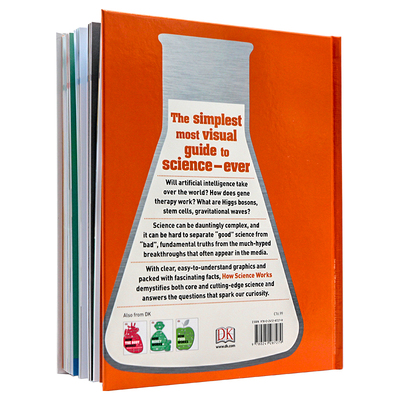 【预售英文原版】DK视觉图解百科 科学是如何运作的 How Science Works: The Facts Visually Explained  精装彩色插图