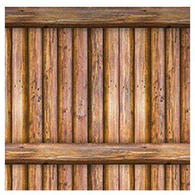 个性复古木纹餐馆饭店自贴壁纸