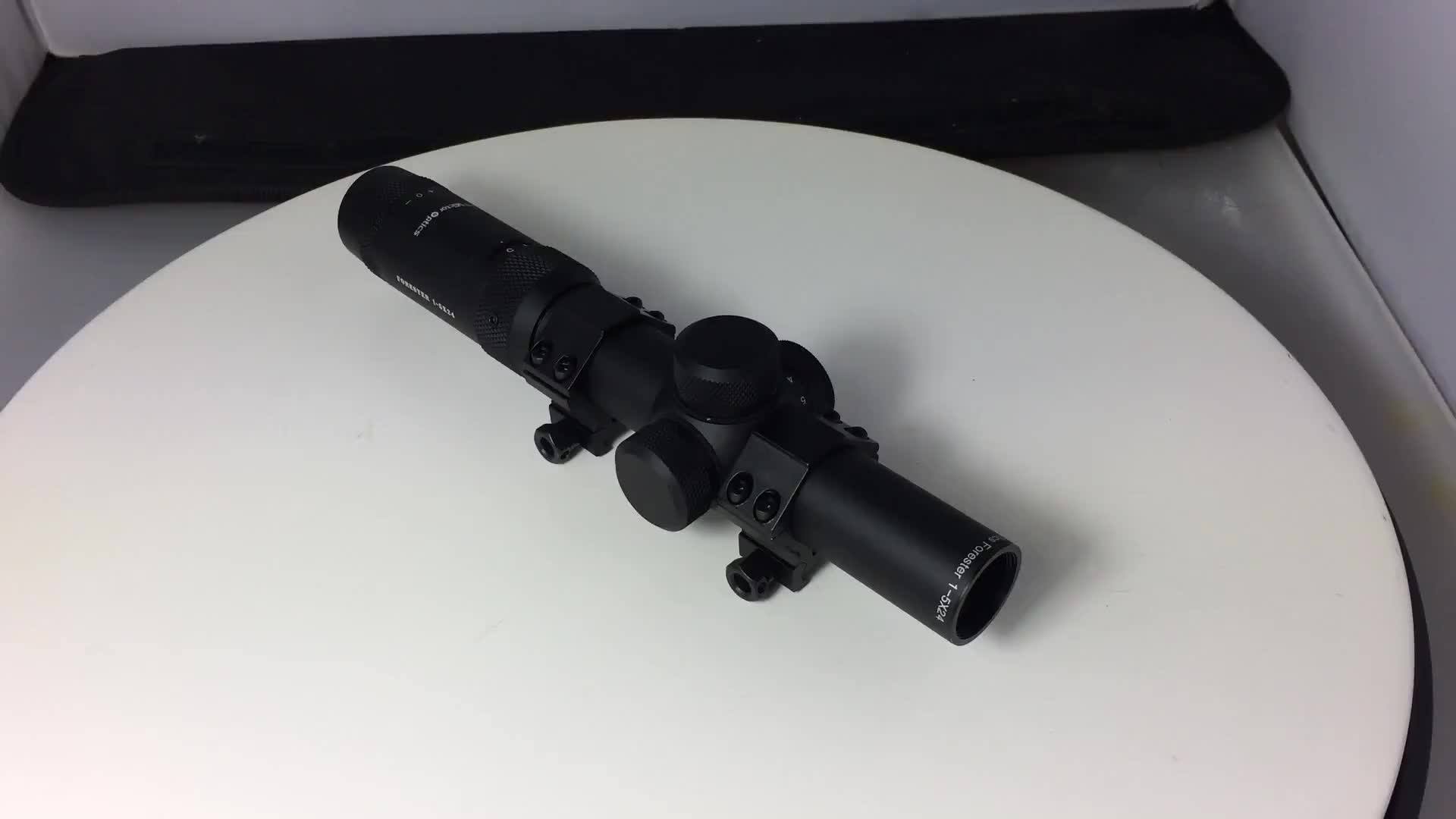 Vector Optics Forester 1-5x24 Tactical Edgeless Clear Ar15 Shooting ...