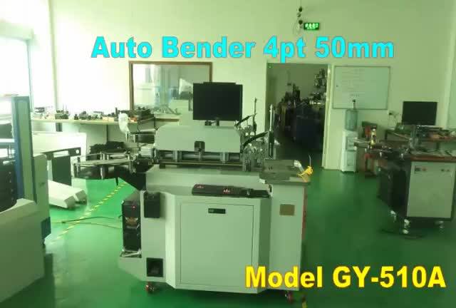 Fully Automatic Mold Creasing Blade 2pt/3pt Bending Die Cutting Machine ...