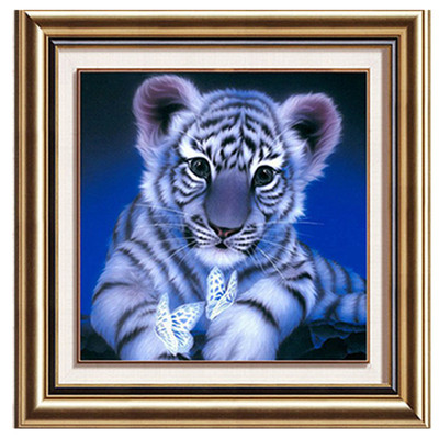 生肖虎宝宝钻石绣小老虎点钻新款