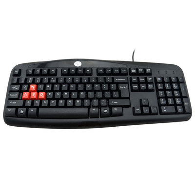 力胜薄膜有线非机械键盘小手托