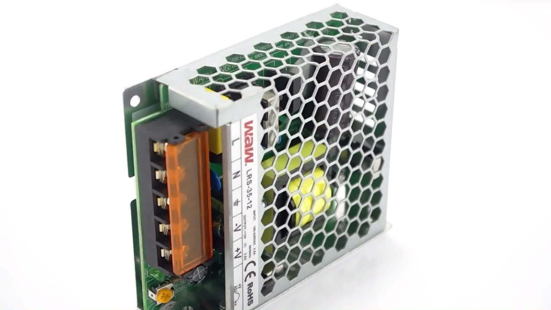Slim Type 12v 3a 35w Lrs-35-12 Ac To Dc 110v/220v Switching Power ...