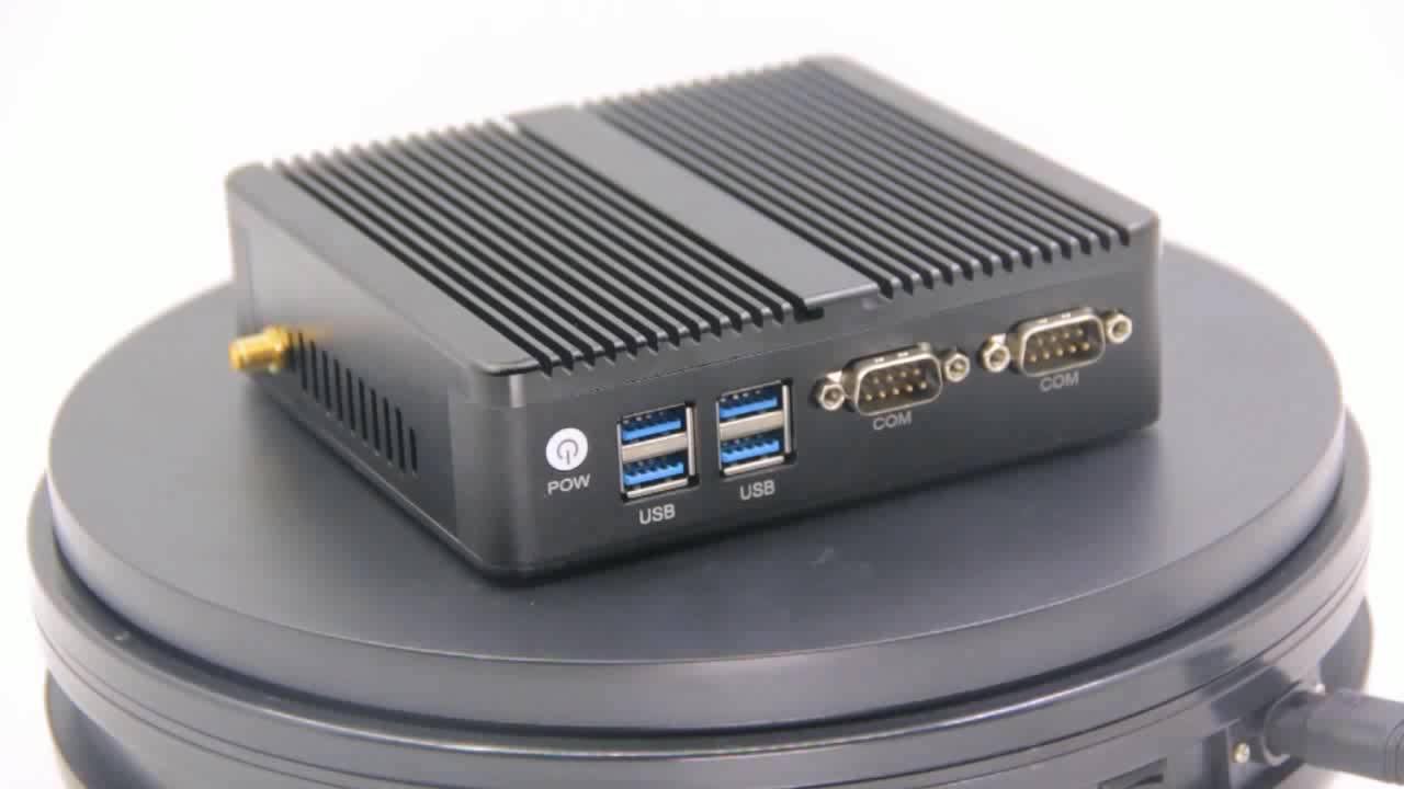 Celeron Mini Pc With Cpu 3755u Dual Core 1.7ghz Industrial Computer ...