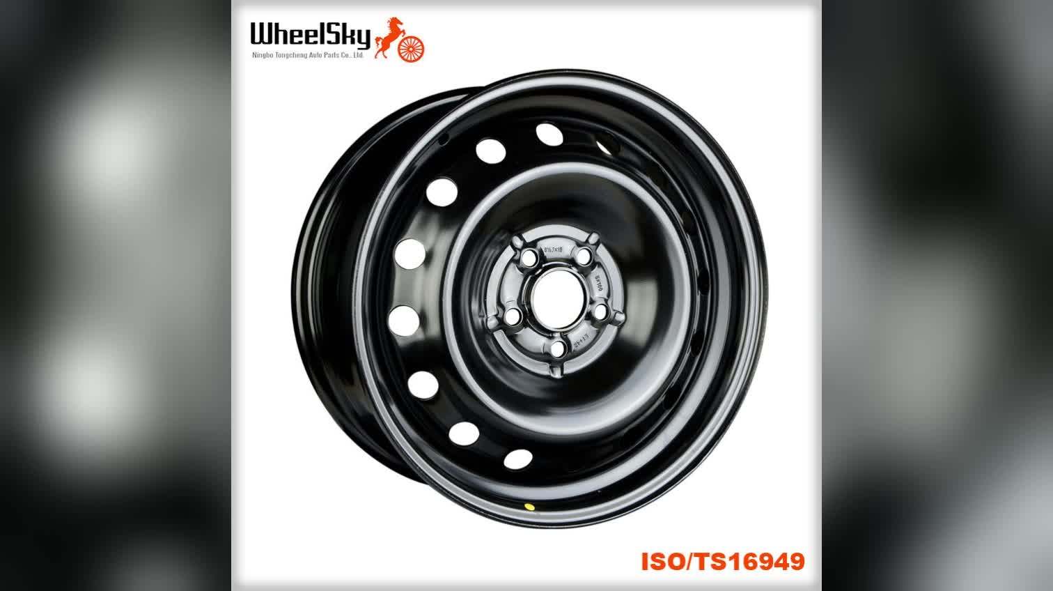 16 Inch 16x6.5 4x108 Winter Season Passenger Car Steel Wheel Rim - Buy ...