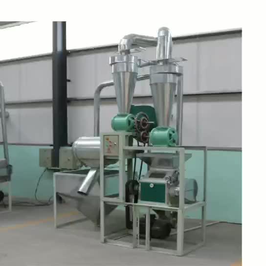 Mini 5-10ton Per Day Small Scale Maize Milling Machine / Maize Meal ...