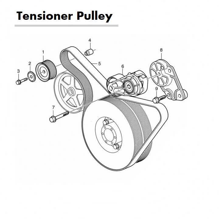 Tensioner Sabuk Dan Katrol Otomatis,Untuk Chery Qq 372-1007030/1ae ...