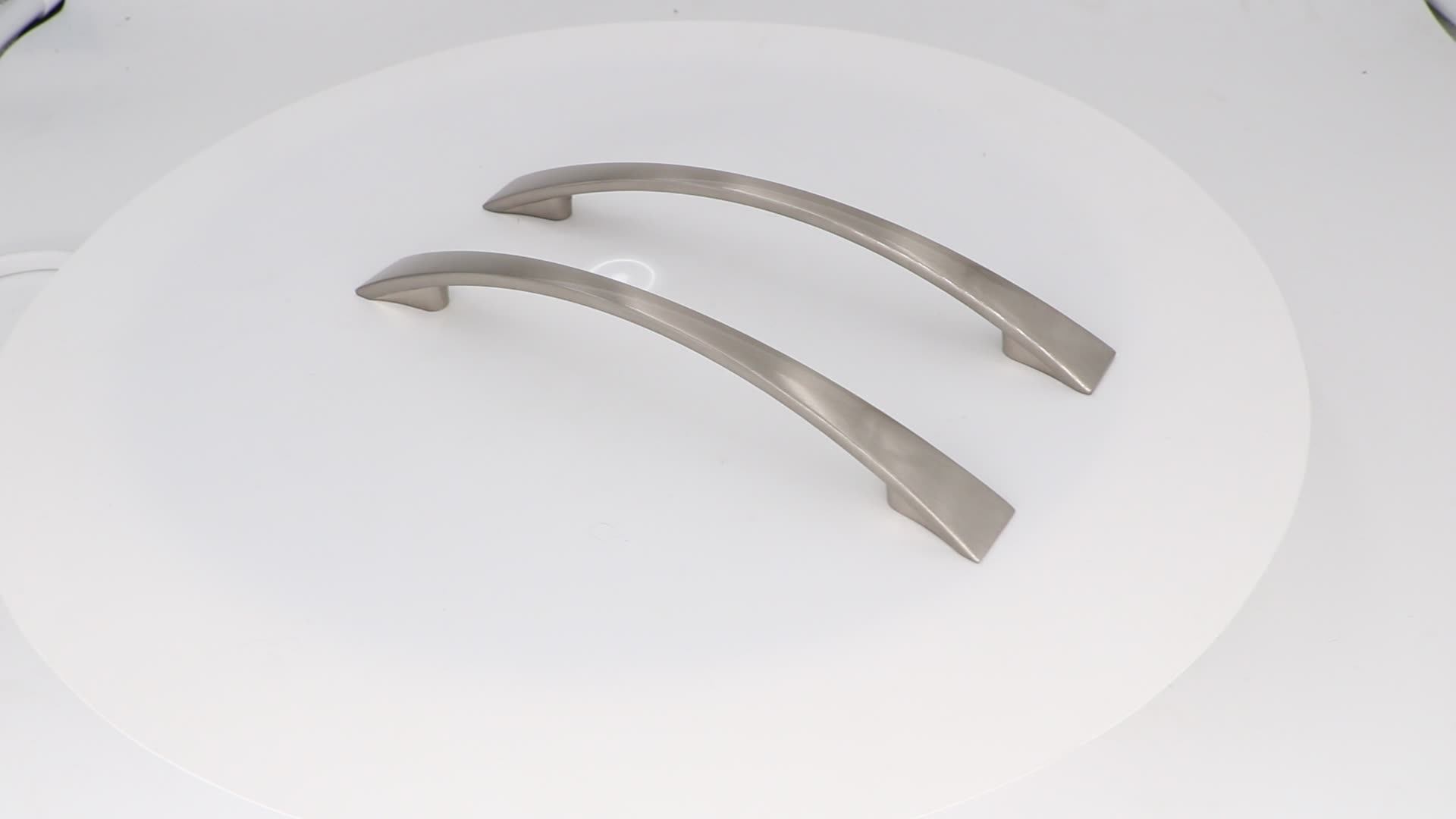 Modern Brush Aluminum U Shape Door Bedroom Pulls Furniture Hardware ...