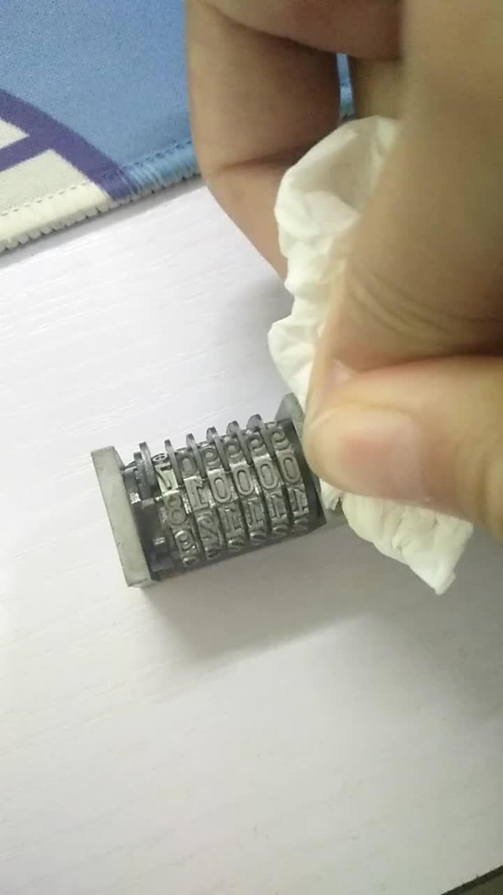 1 Pc High-grade 6 Digits Platen Printing Machine Bronzing Full Steel ...