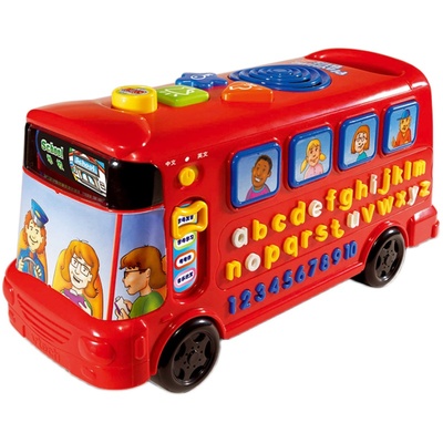 儿童英语早教玩具伟易达字母巴士