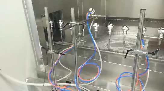 Uv Varnish Spray Painting Line Automatic Plastic Vacuum Coating Plc ...