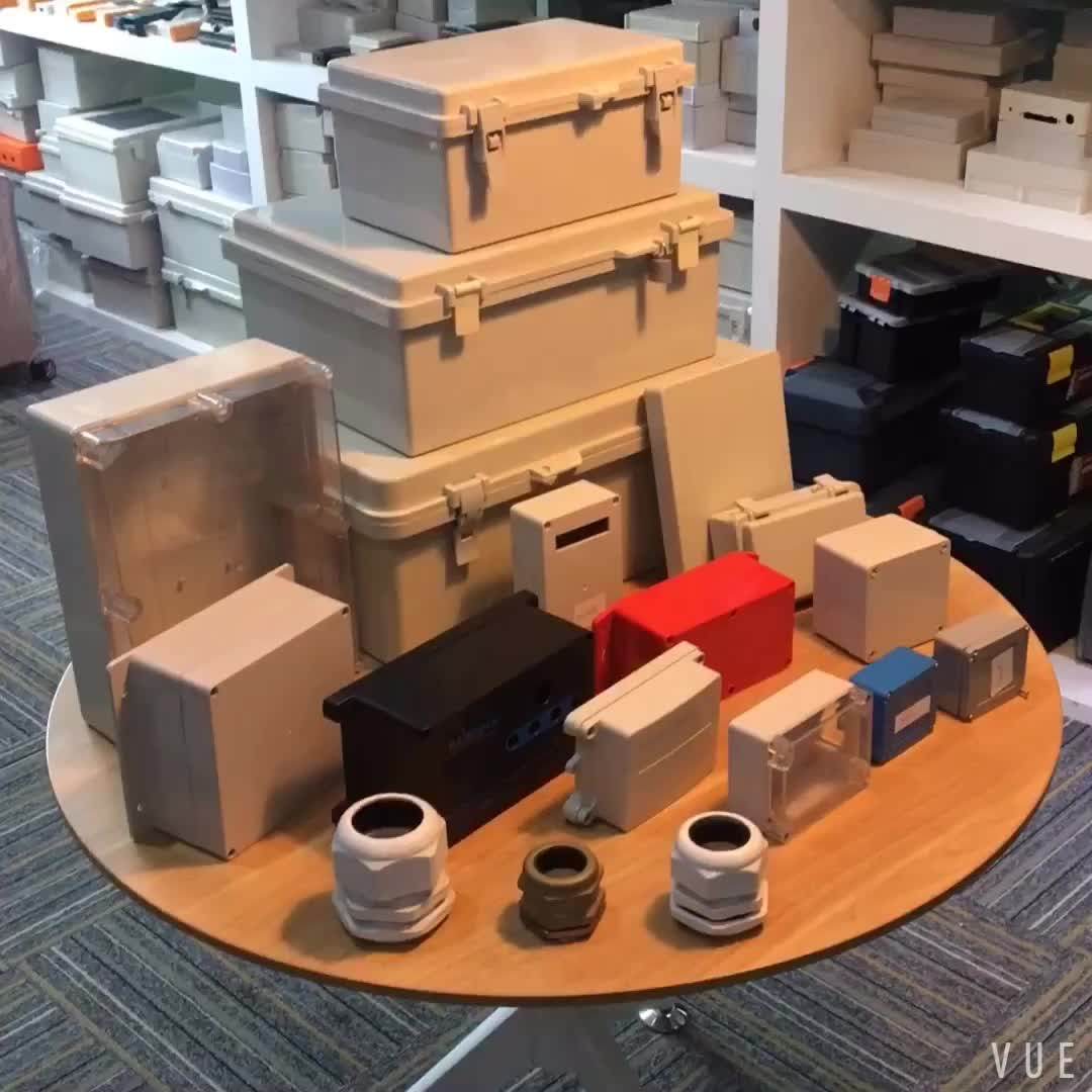 Small Hinged Plastic Project Box Enclosure Case Waterproof Housing ...