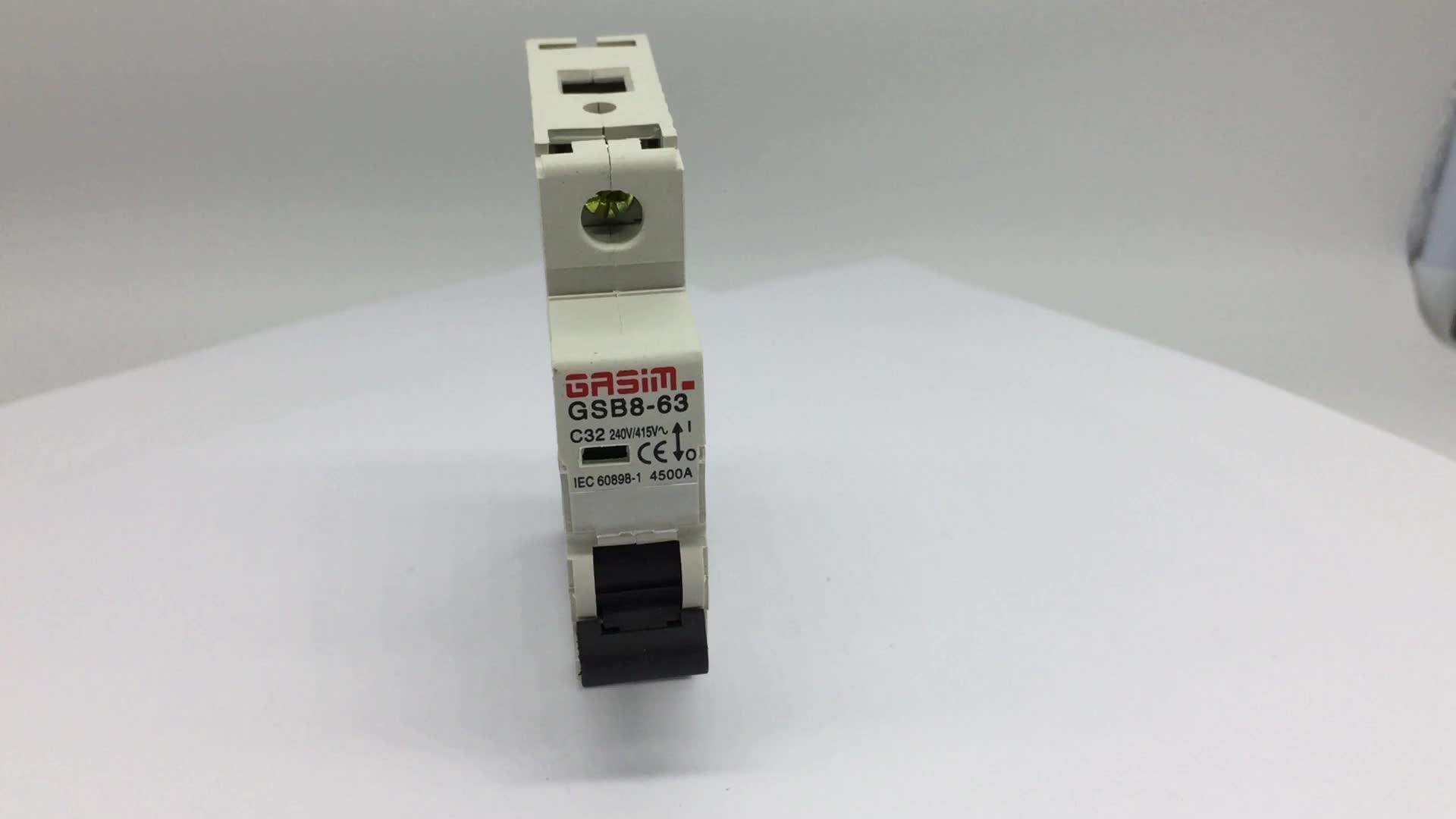 High Breaking C45n C6 C32 C60 3p Mini Circuit Breaker Switch Mcb - Buy ...