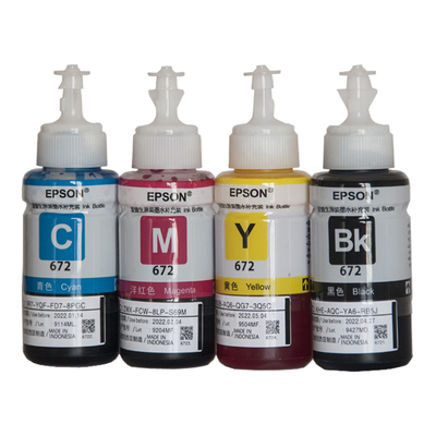 爱普生打印机原装墨水四色
