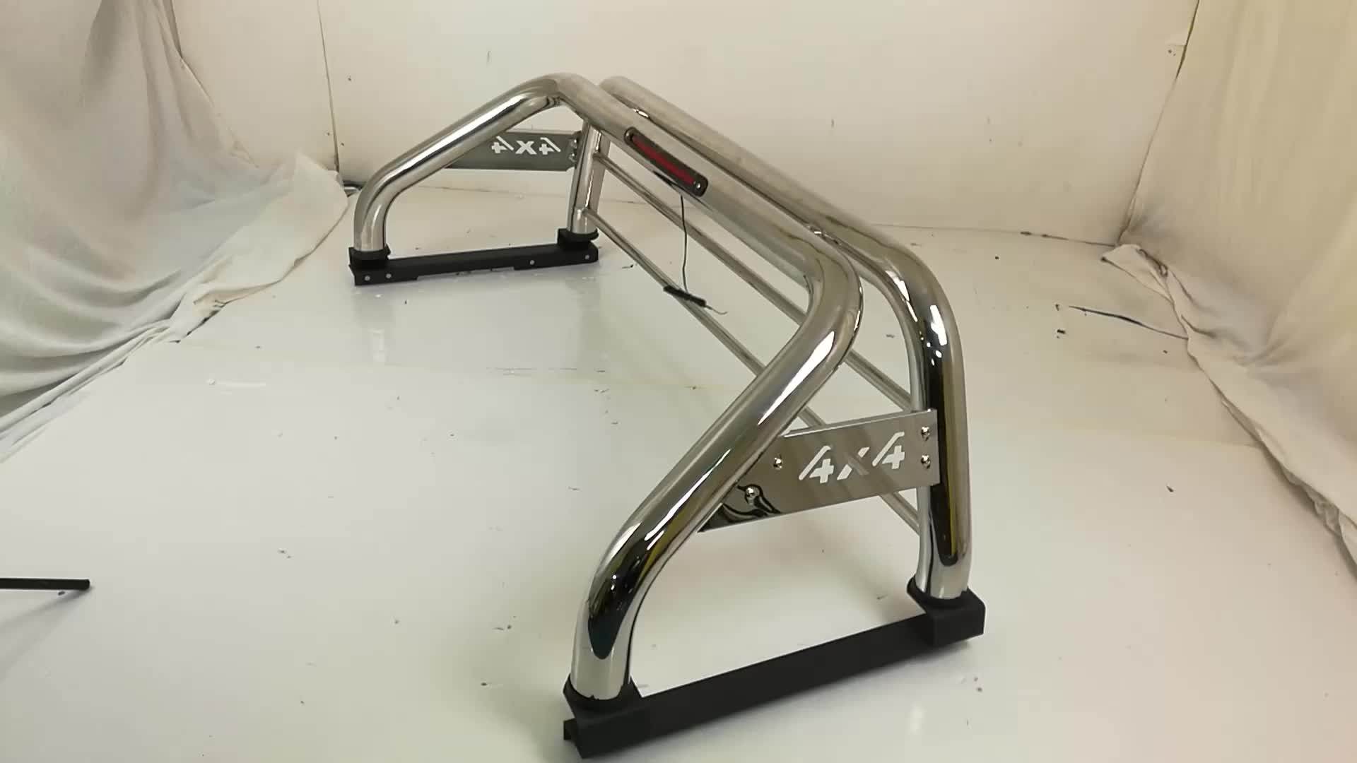 Oem Chrome Roll Bar 4x4 Sport Bar For Hilux D-max Triton Amarok Ranger ...