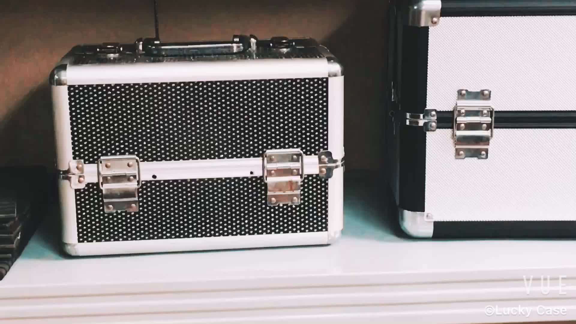 All Black Hard Aluminum Attache Case Business Professional Briefcase ...