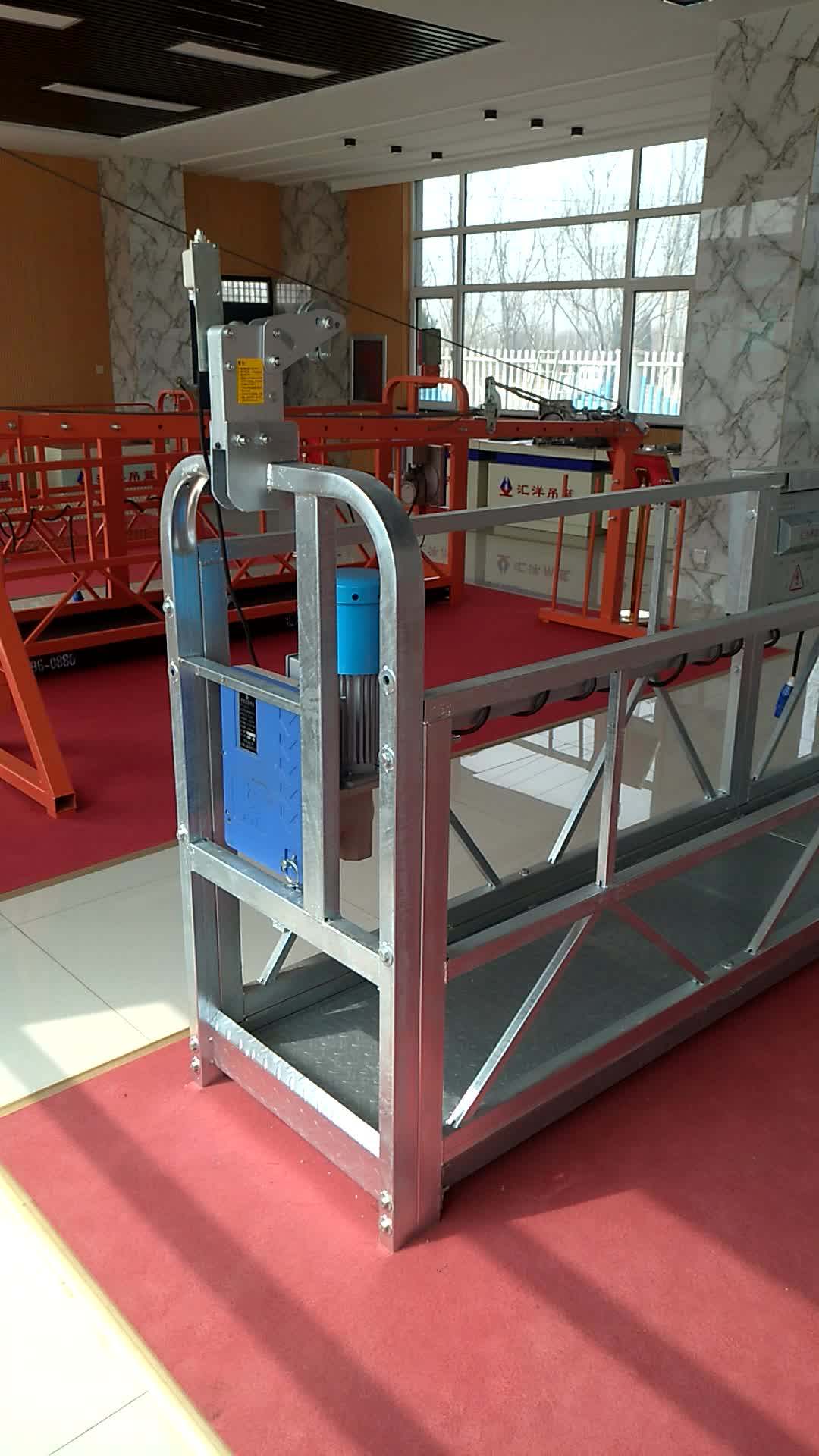 Zlp800 7.5m Hanging Gondola Construction Platform - Buy Hanging ...