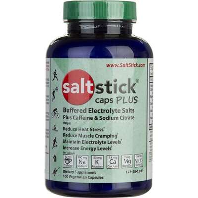 美国进口 SaltStick Caps盐丸  100粒/瓶 电解质补充胶囊