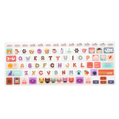 苹果适用于笔记本防水防油键盘膜