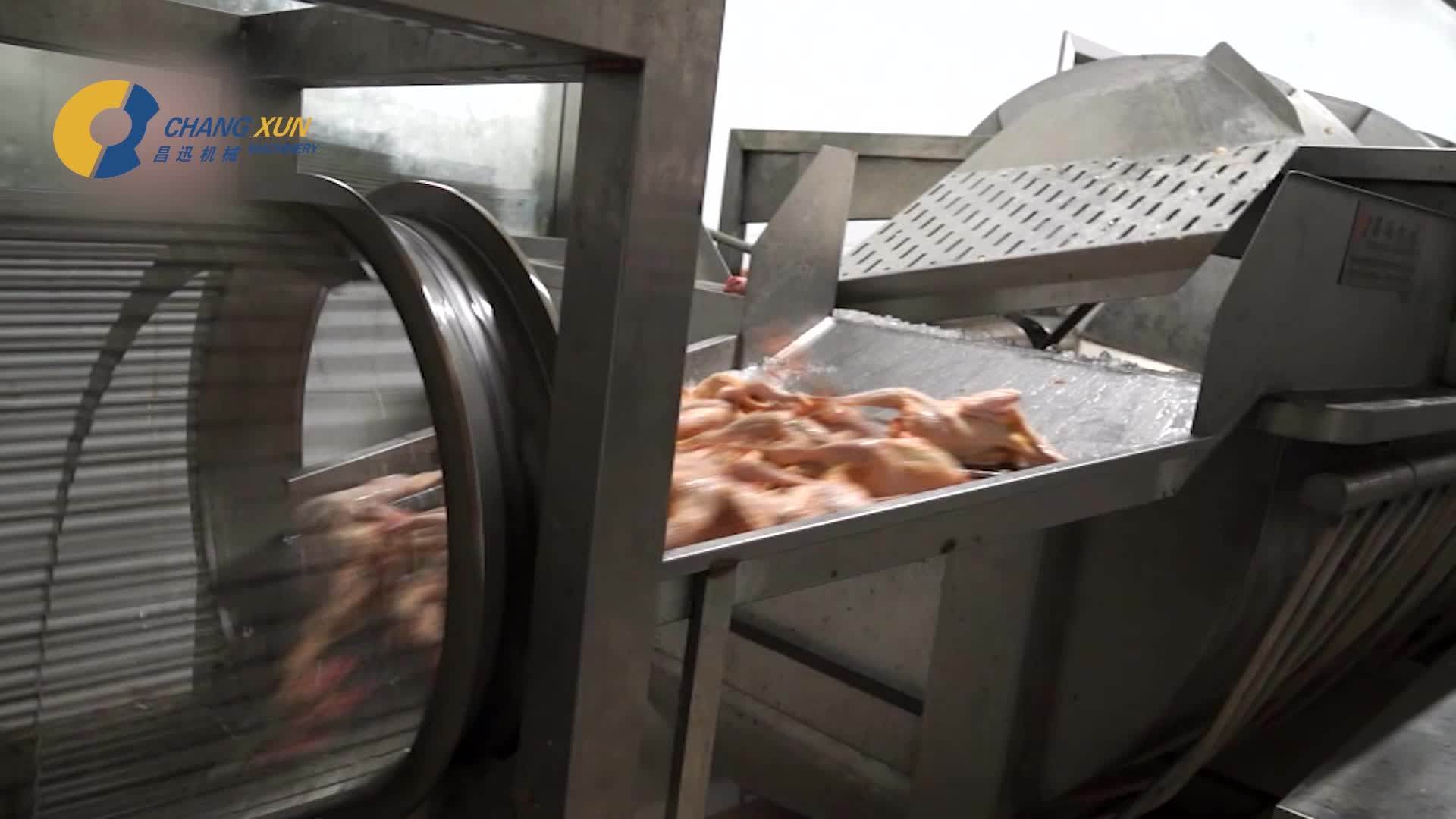 Poultry Slaughtering Processing Line/ Chicken Plucking Machine - Buy ...