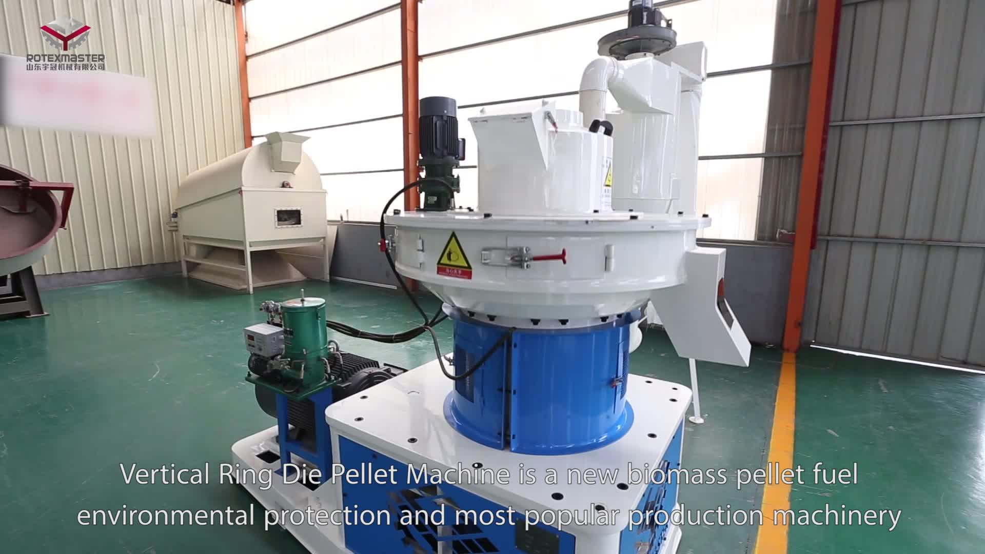Factory Directly Supply Biomass Powder Pellet Mill/wheat Bran Pellet ...