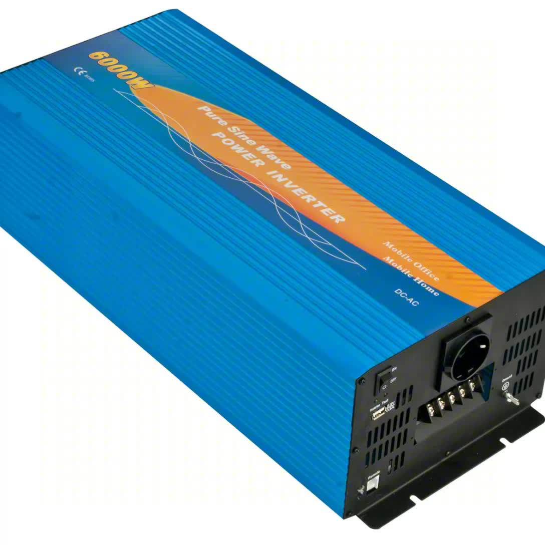 High Power Inverter 48v 220v 6000w Solares Inversores Supply By Factory ...