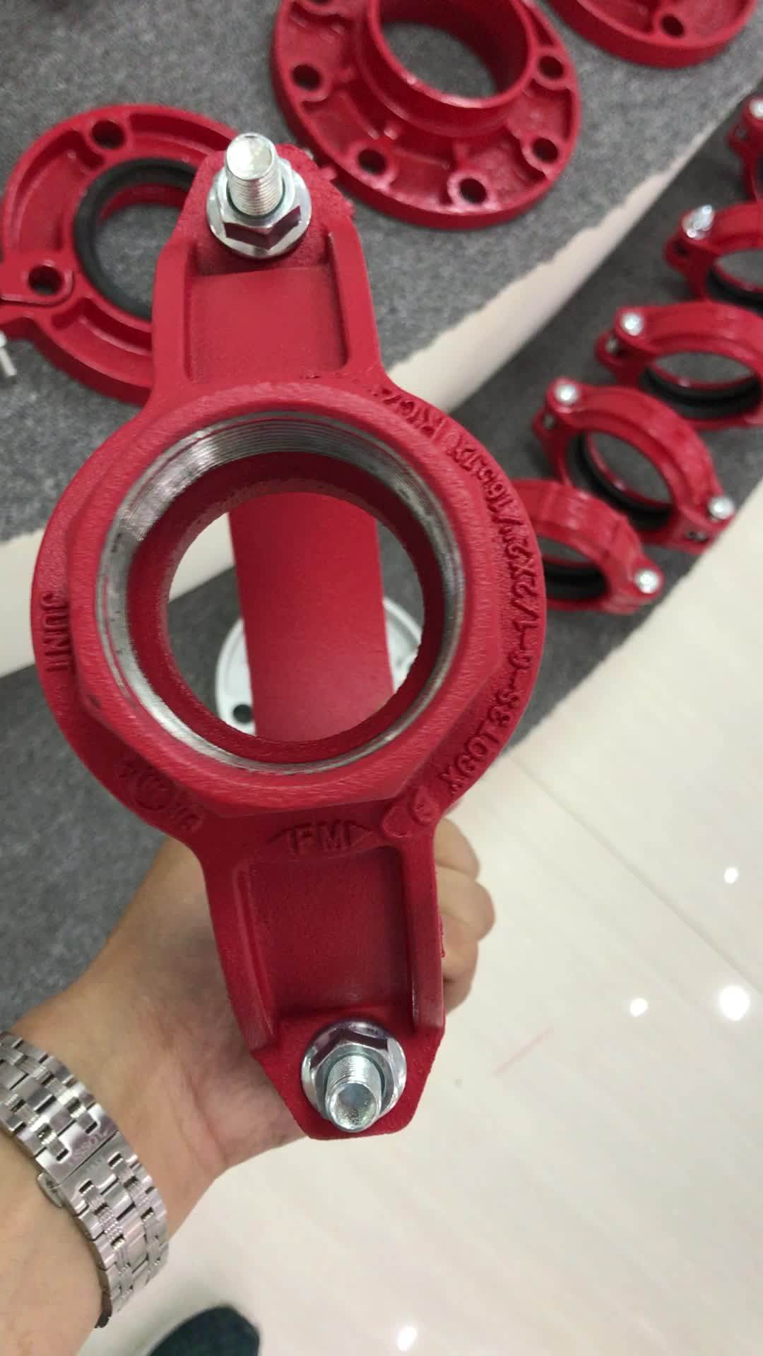 Ductile Iron Grooved Mechanical Tee Threaded - Buy Ductile Iron Grooved ...